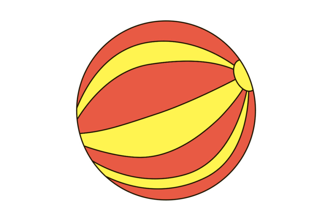 How to Draw a Ball in 6 Easy Steps