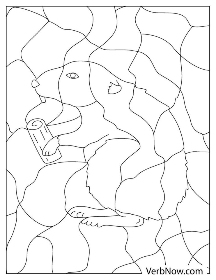 Free BEAVER Coloring Pages for Download (Printable PDF)