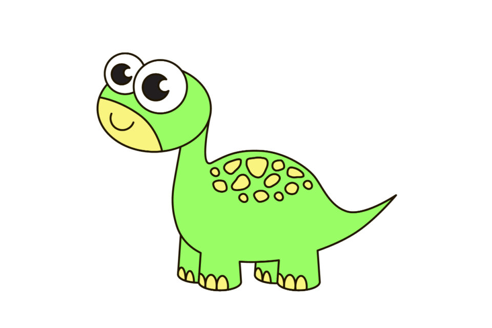 How to Draw a Brontosaurus in 12 Easy Steps