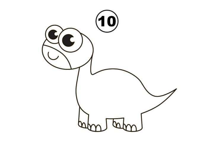 How to Draw a Brontosaurus in 12 Easy Steps - VerbNow