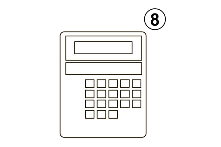 How to Draw a Calculator in 12 Easy Steps