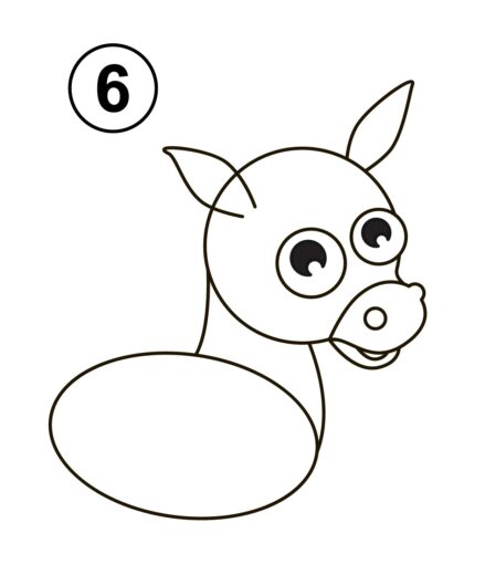 How to Draw a Donkey in 14 Easy Steps - VerbNow