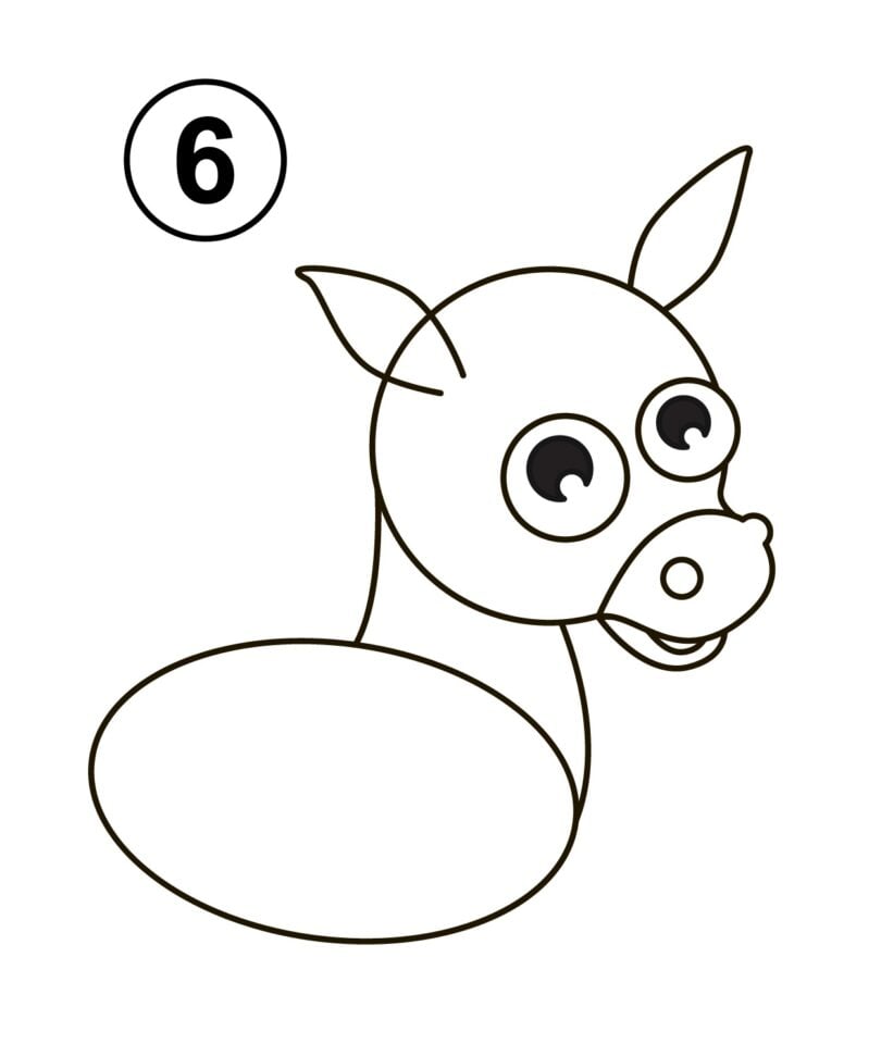 How to Draw a Donkey in 14 Easy Steps - VerbNow