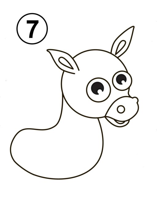 How to Draw a Donkey in 14 Easy Steps - VerbNow