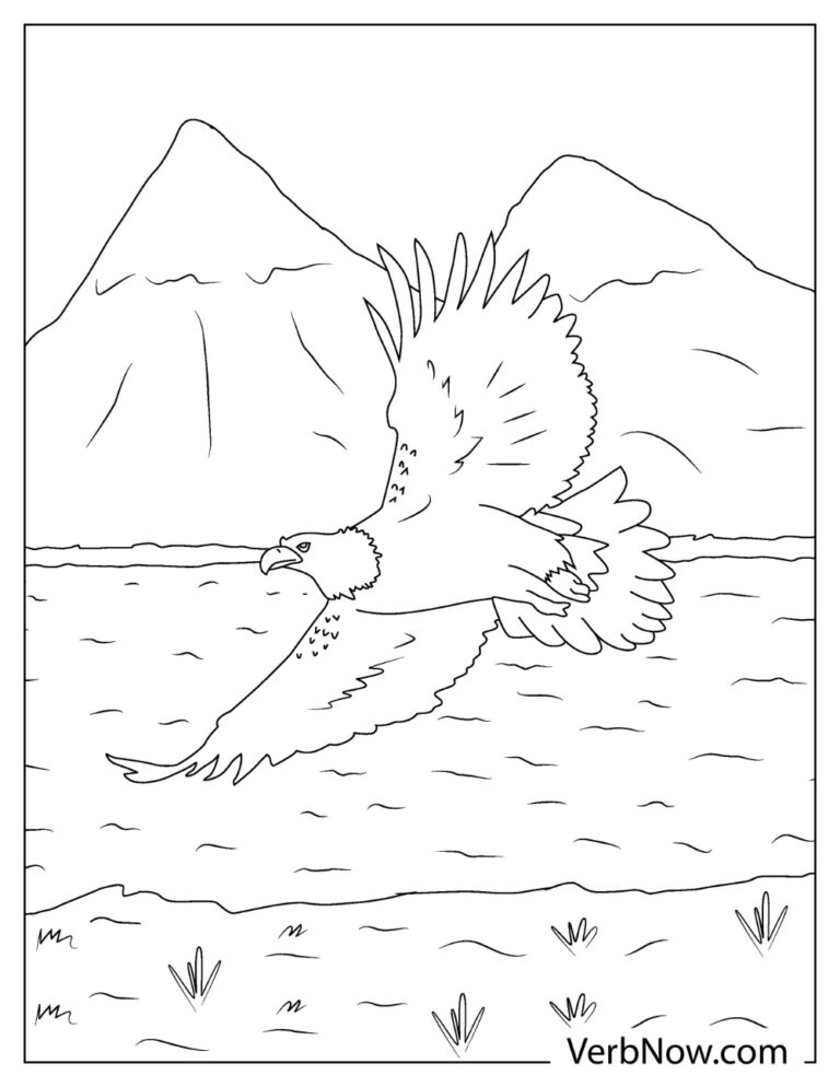 Free EAGLE Coloring Pages for Download (Printable PDF)