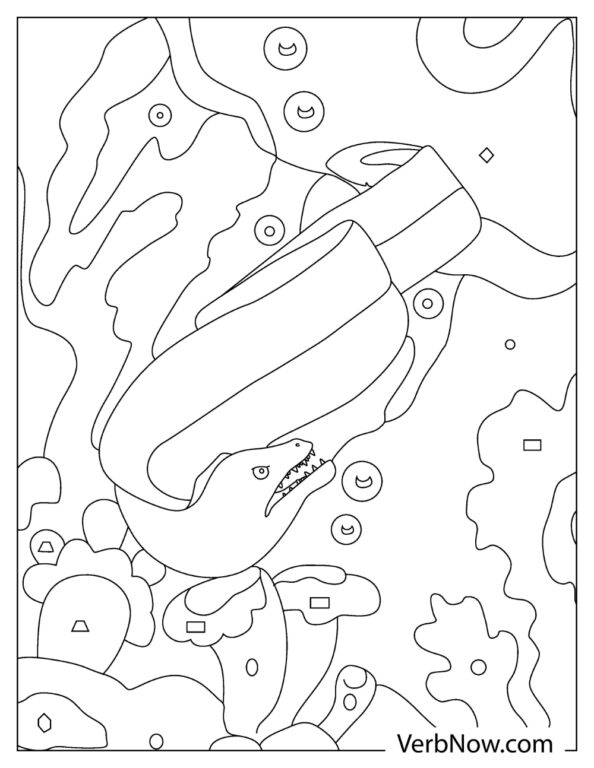 Free EEL Coloring Pages for Download (Printable PDF)