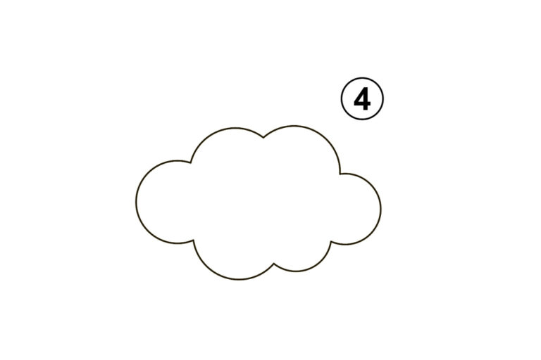 How to Draw a Cloud in 9 Easy Steps