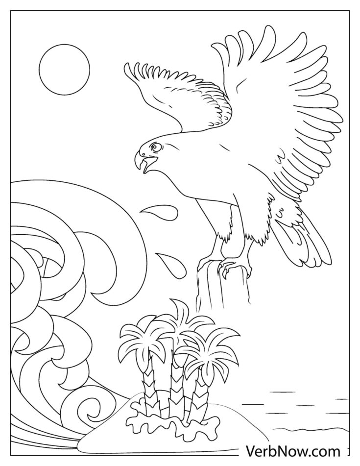 Free FALCON Coloring Pages for Download (Printable PDF)