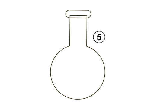 How to Draw a Lab Flask in 8 Easy Steps (for Kids)