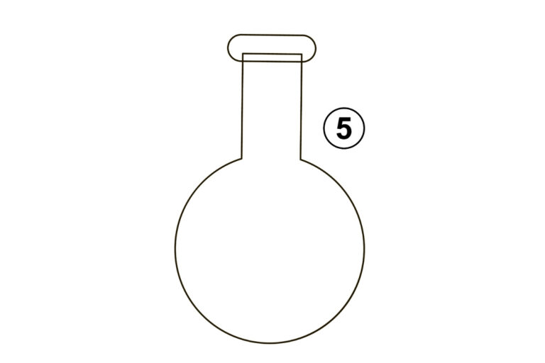How to Draw a Lab Flask in 8 Easy Steps (for Kids)
