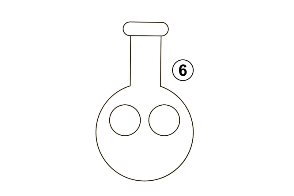 How to Draw a Lab Flask in 8 Easy Steps (for Kids)