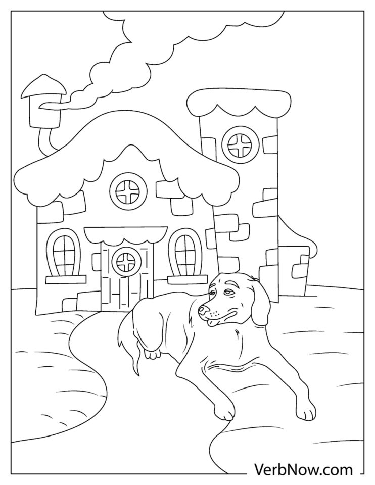 22 Free LABRADOR DOG Coloring Pages for Download (Printable PDF)