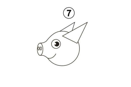 How to Draw a Pig Face in 12 Easy Steps