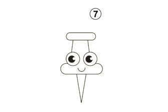 How to Draw a Pin in 8 Easy Steps (for Kids)