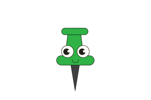How to Draw a Pin in 8 Easy Steps (for Kids)