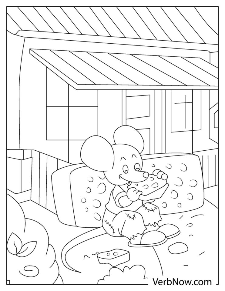 Free RAT Coloring Pages for Download (Printable PDF)