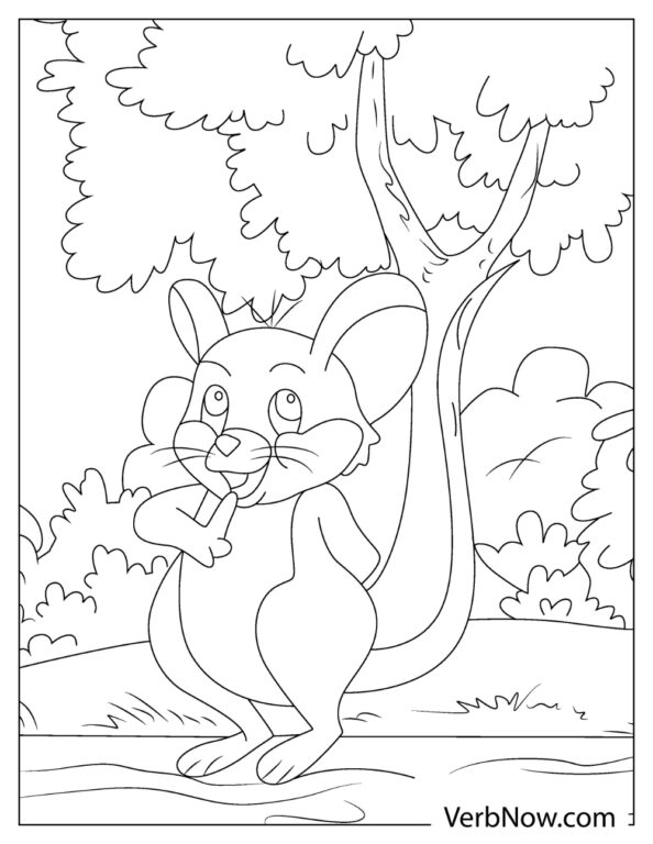 Free RAT Coloring Pages for Download (Printable PDF)