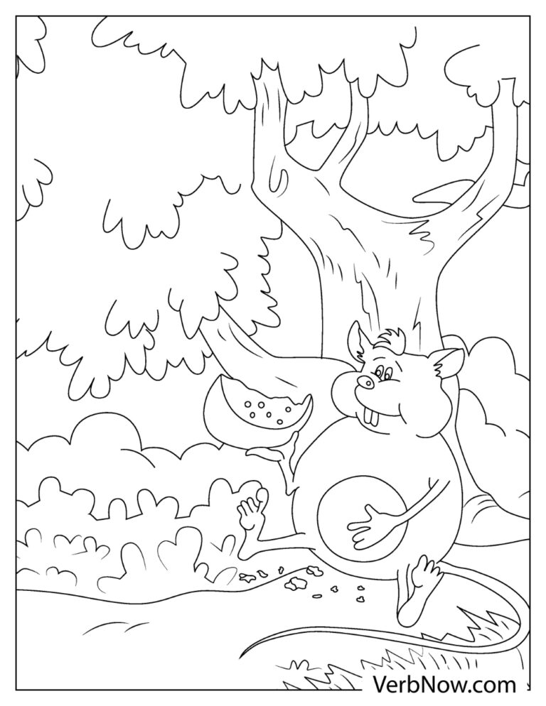 Free RAT Coloring Pages for Download (Printable PDF)