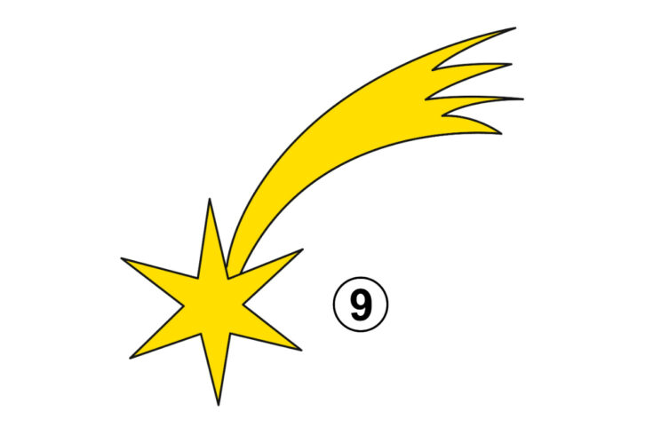 How to Draw a Shooting Star in 9 Easy Steps