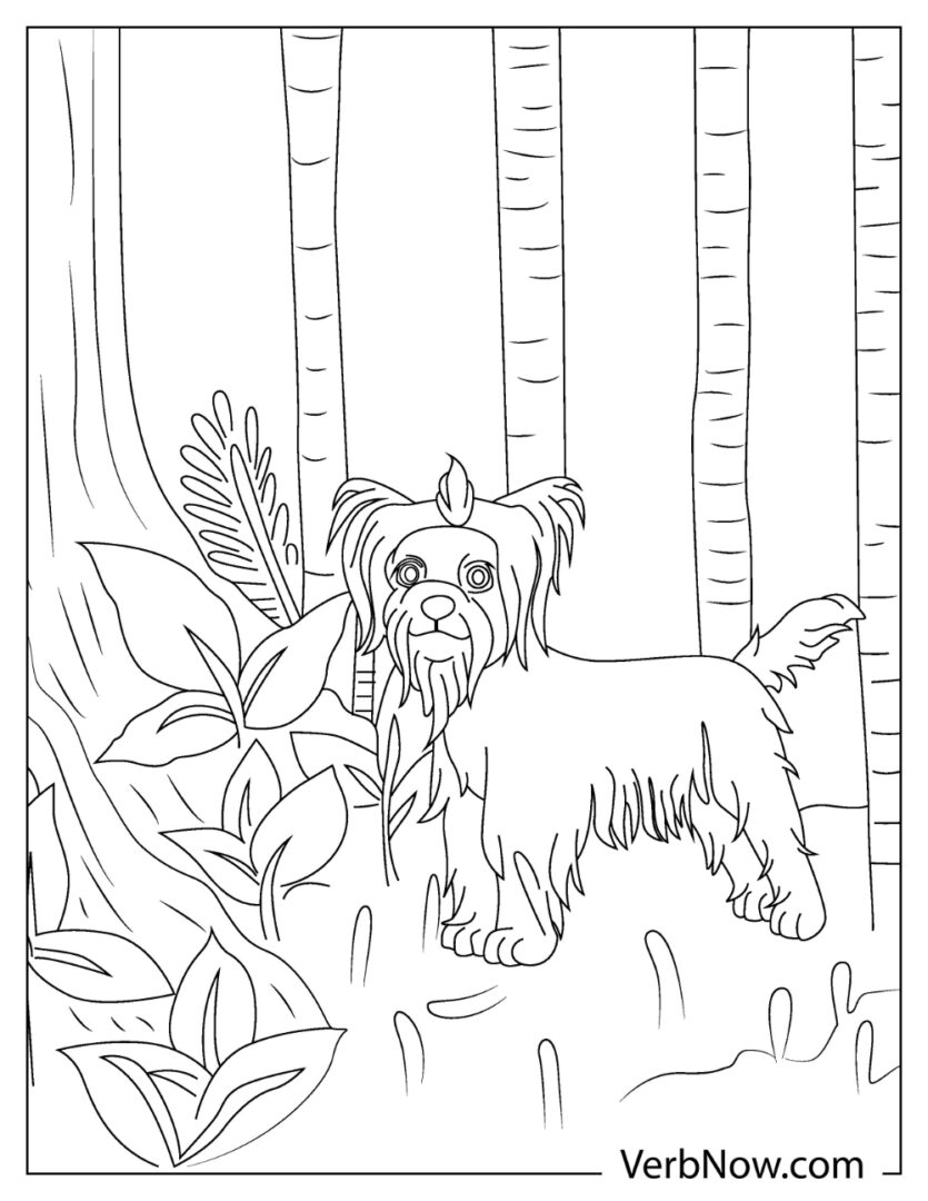 Free TERRIER DOG Coloring Pages for Download (Printable PDF)