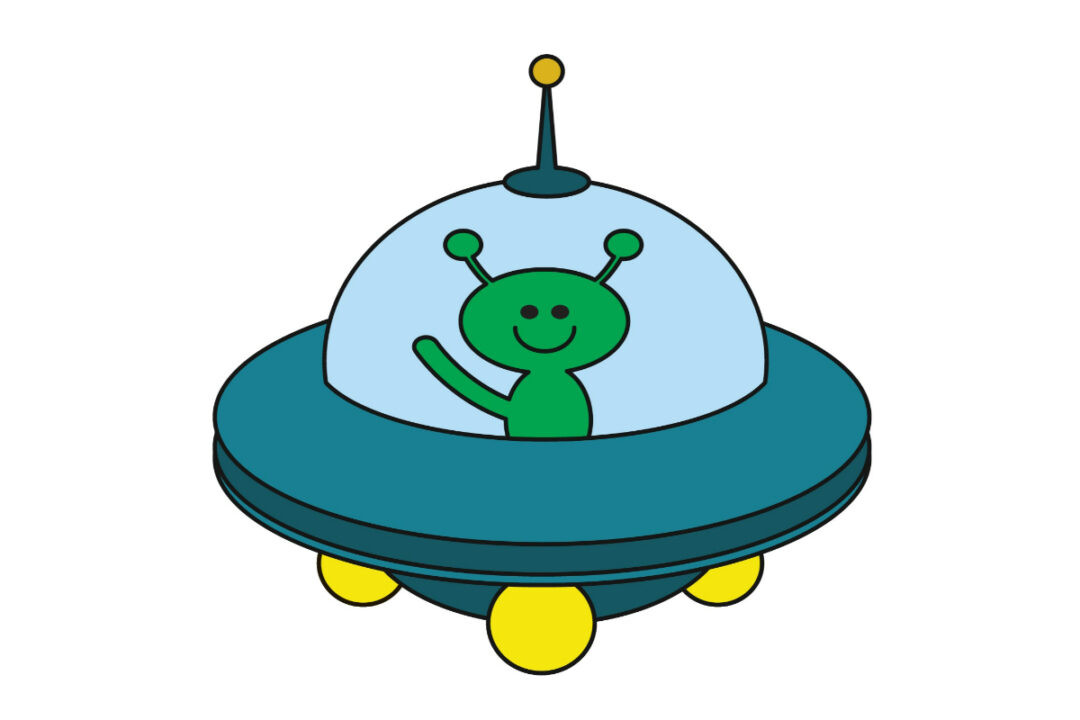 How to Draw a UFO in 12 Easy Steps