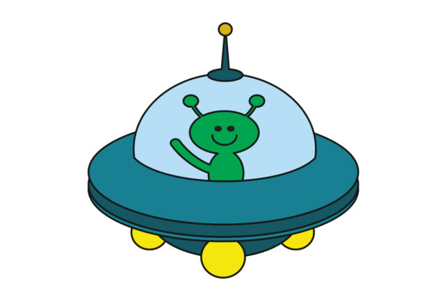 How to Draw a UFO in 12 Easy Steps