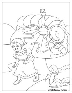 Free CATERPILLAR Coloring Pages for Download (Printable PDF)