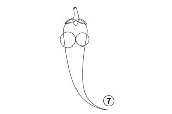 How to Draw a Chili Pepper in 10 Easy Steps