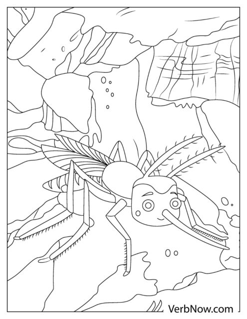 Free MOSQUITO Coloring Pages for Download (Printable PDF)