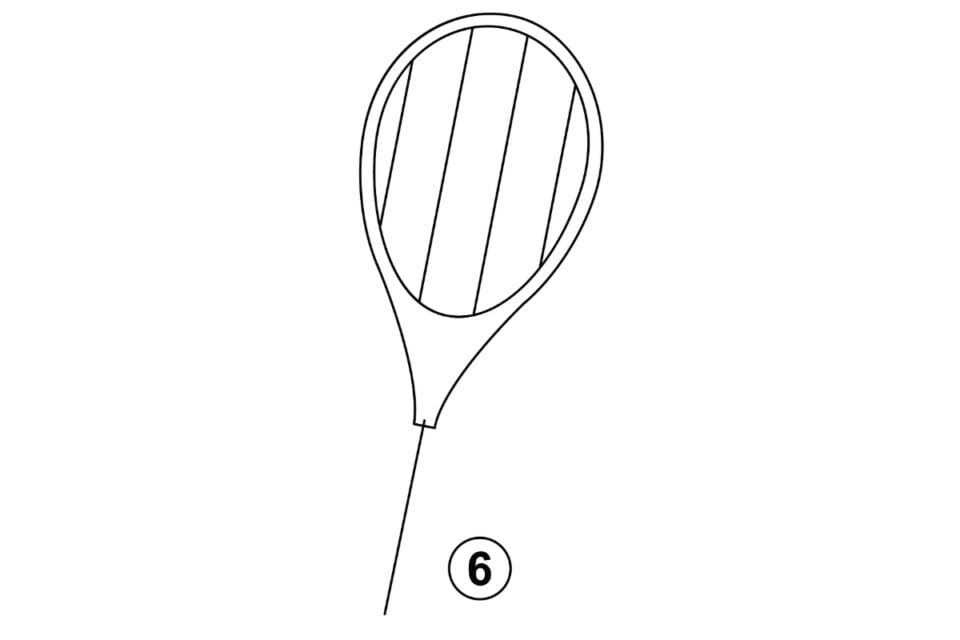 How to Draw a Tennis Racket in 10 Easy Steps