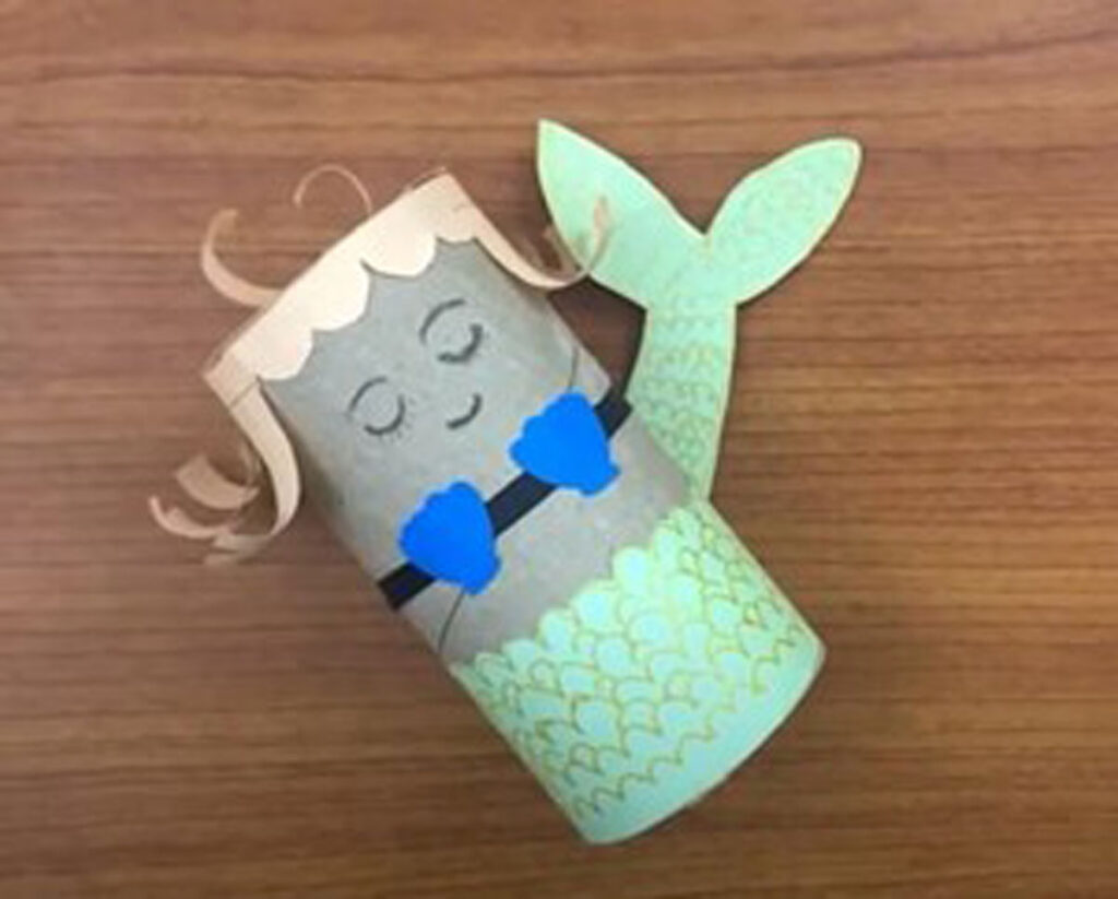 How to Craft a Fun Toilet Paper Roll Mermaid in 9 Easy Steps