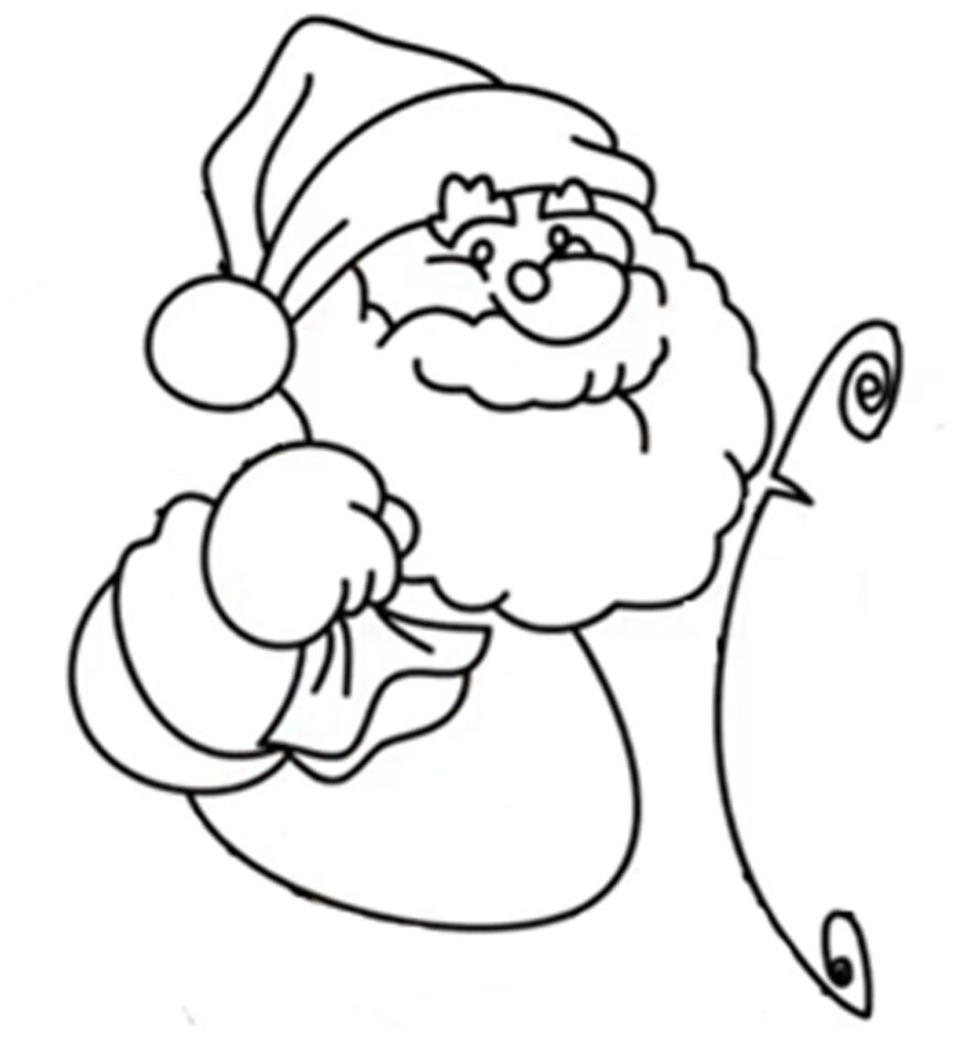 How to Draw Santa Claus in Easy Steps