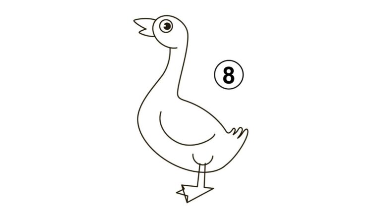 How to Draw a Goose in 12 Easy Steps