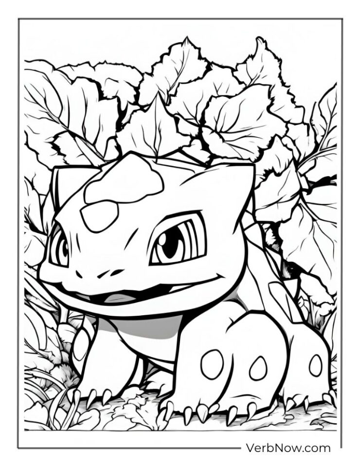 42 Free Pokemon Coloring Pages (Printable PDF)