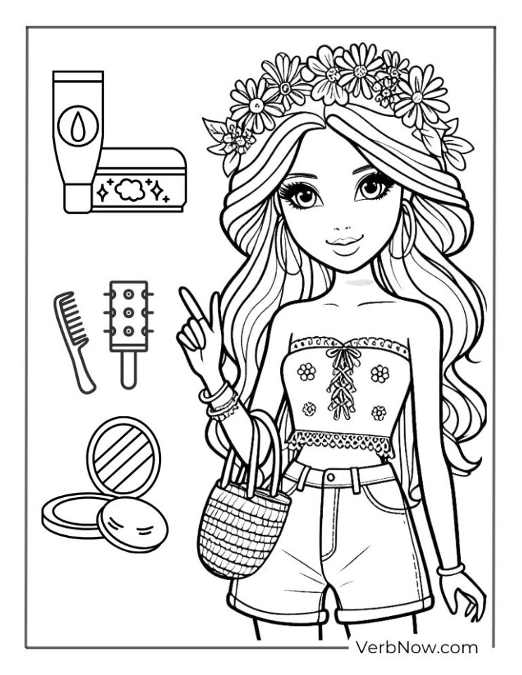 50+ FREE Barbie Coloring Pages (Printable PDF)