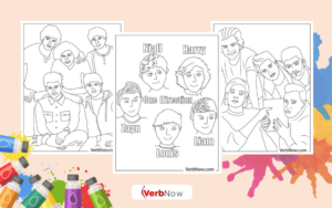Free ONE DIRECTION Coloring Pages for Download (Printable PDF)