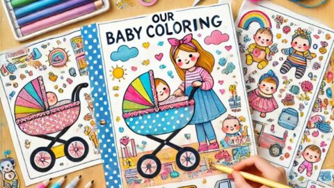 20 Free Baby Coloring Pages (100% Printable PDF)
