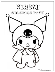 22 Free Kuromi Coloring Pages (Free PDF Printable)