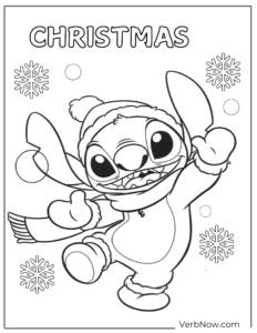 Free Stitch Coloring Pages For All Ages (Printable PDF)