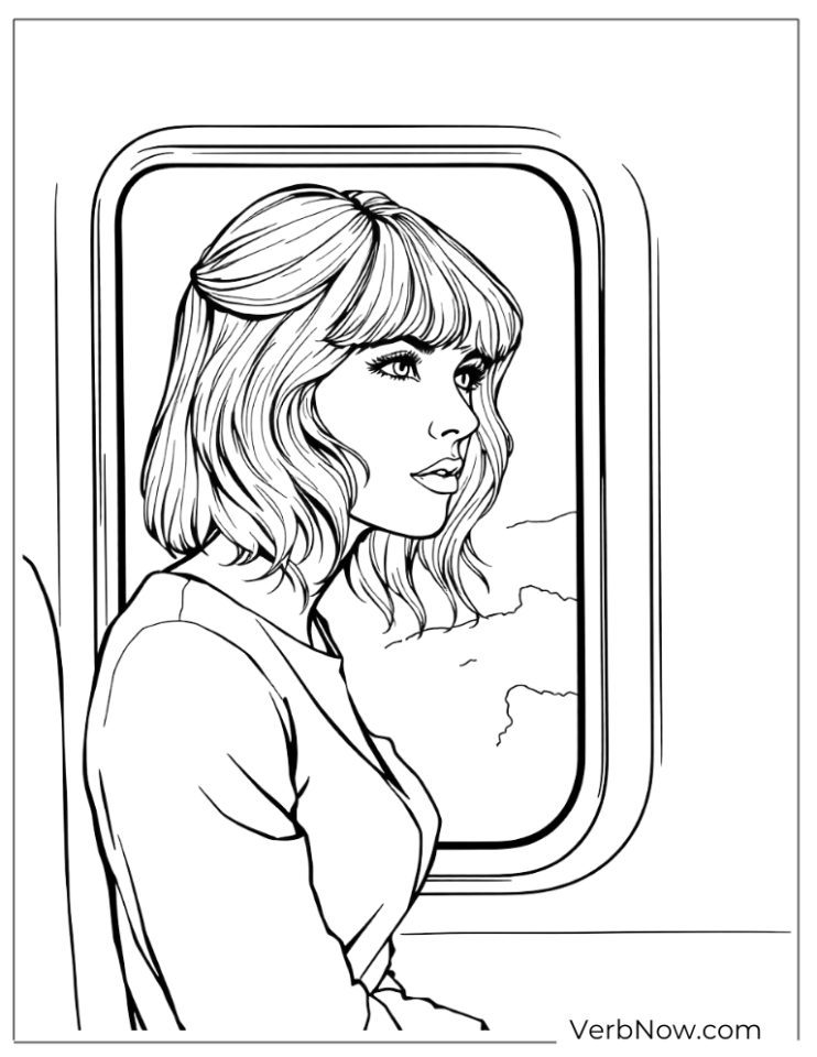 23 Free Taylor Swift Coloring Pages (Printable PDF)