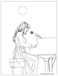 23 Free Taylor Swift Coloring Pages (Printable PDF)