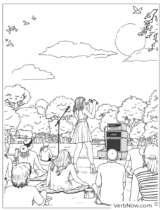 23 Free Taylor Swift Coloring Pages (Printable PDF)