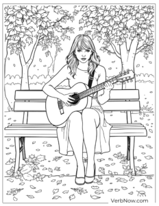 23 Free Taylor Swift Coloring Pages (Printable PDF)