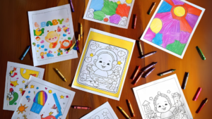 24 Free Toddler Coloring Pages 100% Printable PDF