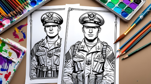 22 Free Military Coloring Pages for Kids (Printable PDF)