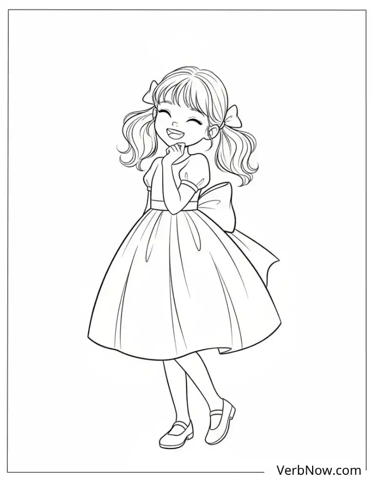 22 Top Fashion Coloring Pages for Fun (Printable PDF)