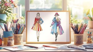22 Top Fashion Coloring Pages for Fun (Printable PDF)