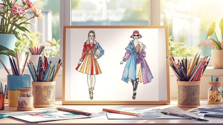 22 Top Fashion Coloring Pages for Fun (Printable PDF)