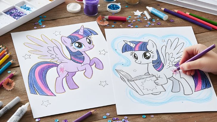 22 Twilight Sparkle Coloring Pages For Fun (Printable PDF)