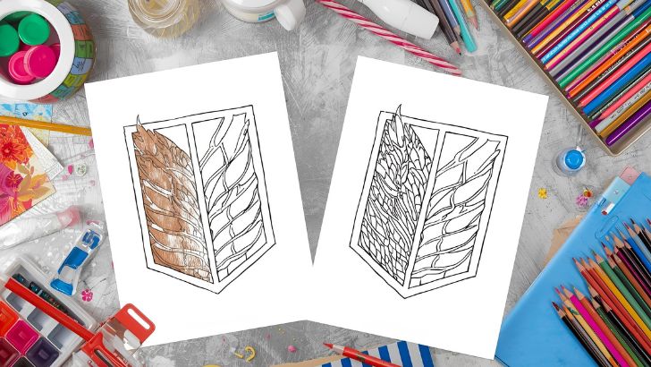 22 Attack On Titan Coloring Pages (100% Printable PDF)